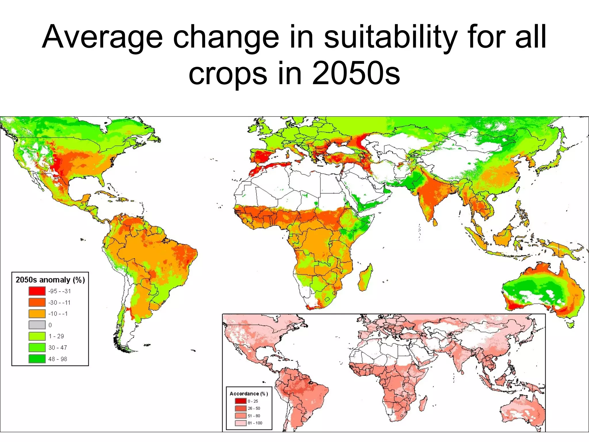 Julian R - Using the EcoCrop model and database to forecast impacts of ...