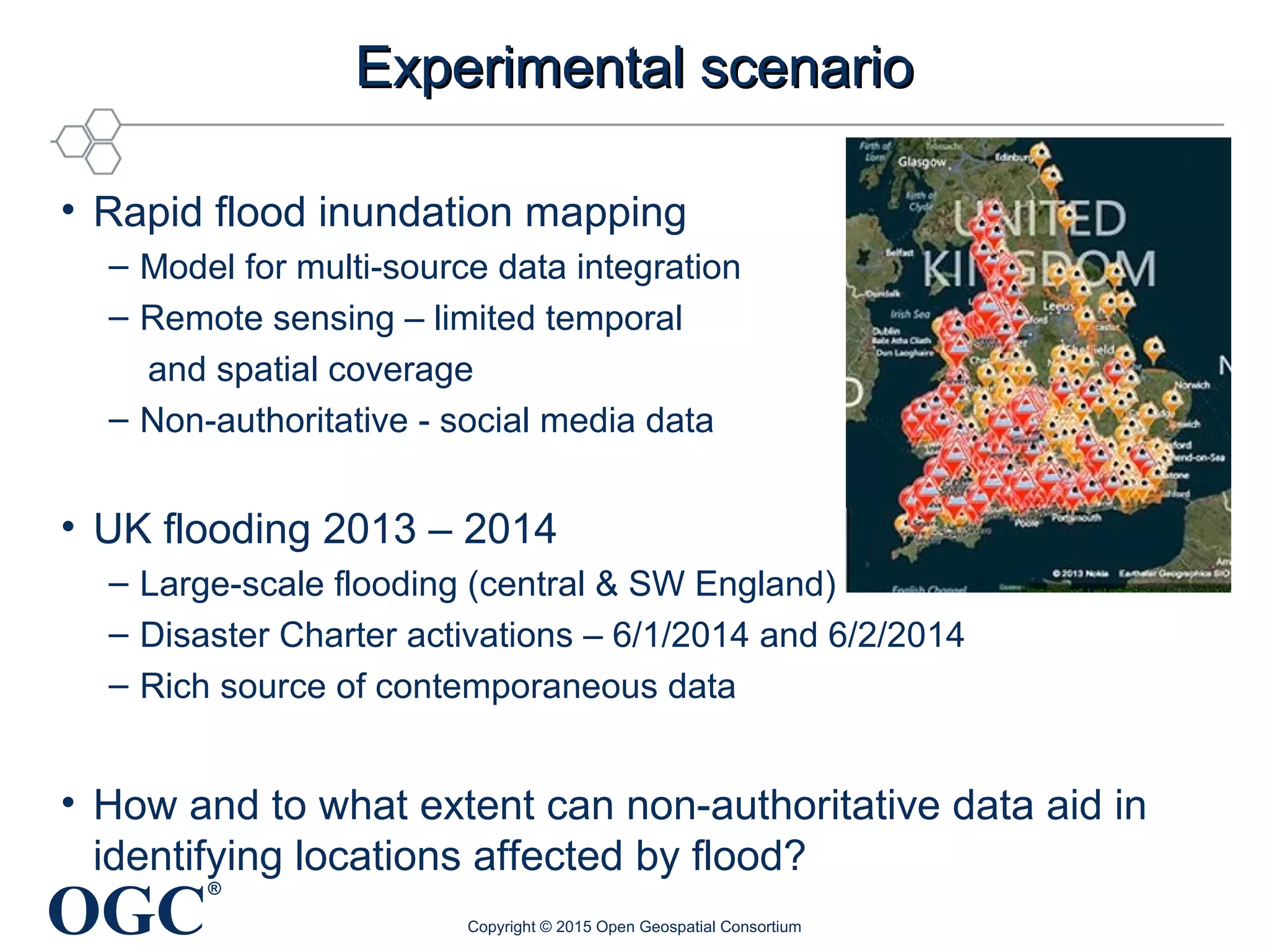 Standards-based workflows for flood analysis with authoritative and non ...