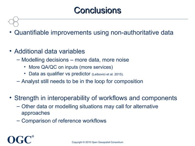 Standards-based workflows for flood analysis with authoritative and non ...