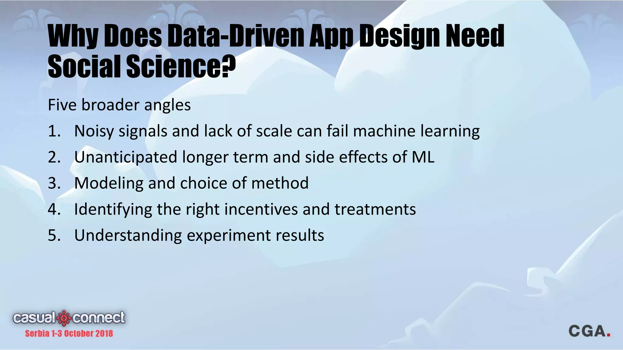 10 Reasons Why Data-driven App Design Needs Social Science | Julian Runge | PPTX
