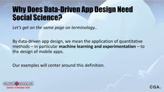 10 Reasons Why Data-driven App Design Needs Social Science | Julian Runge | PPTX