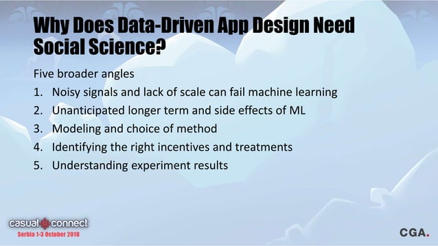10 Reasons Why Data-driven App Design Needs Social Science | Julian ...