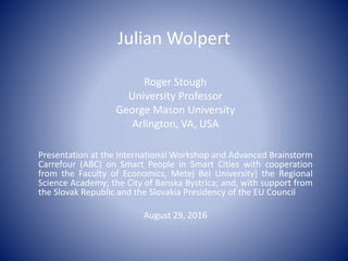 Julian Wolpert | PDF