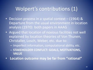Julian Wolpert | PDF