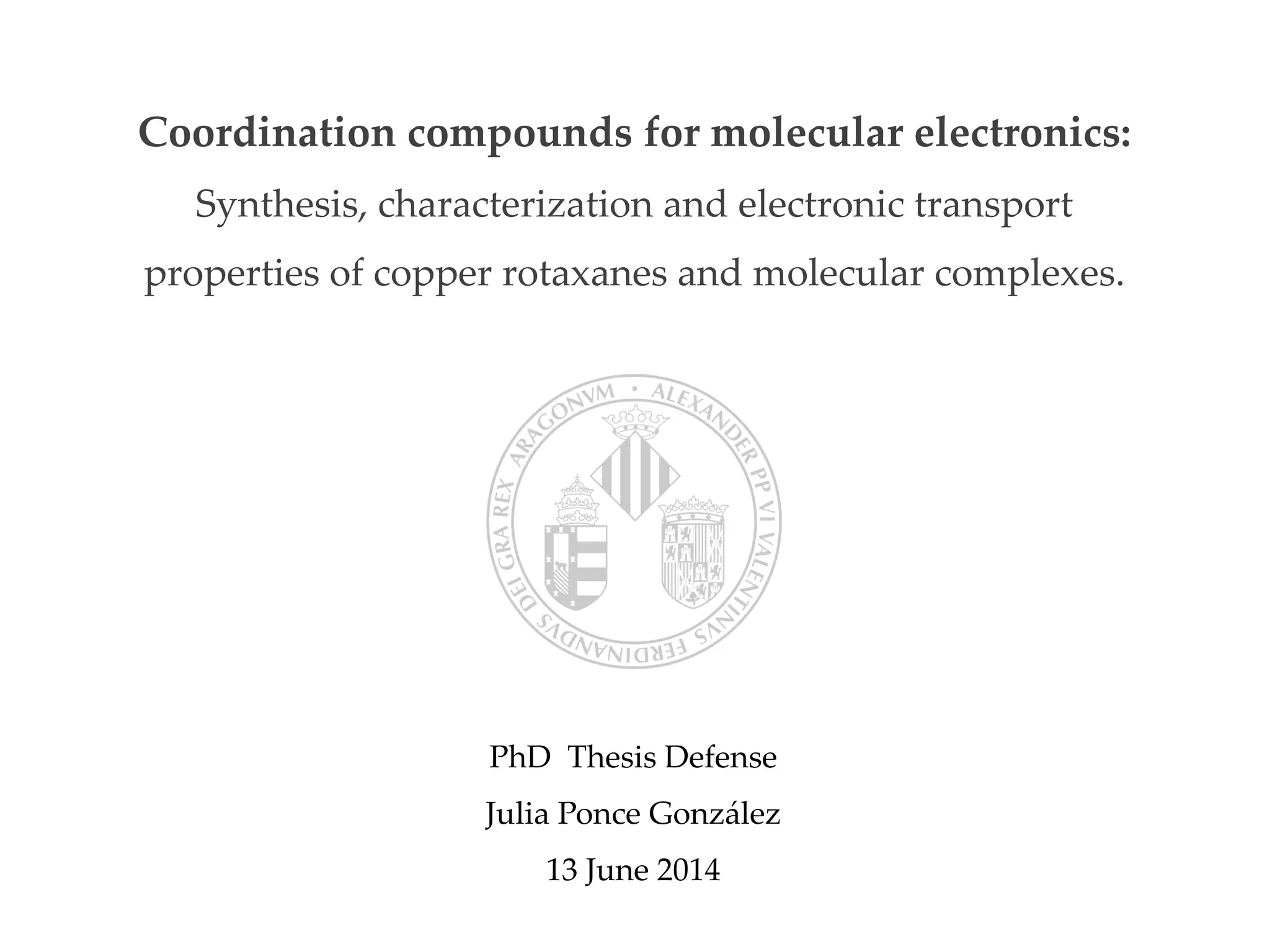 Julia ponce thesis Part1 | PDF