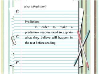 Making Predictions While Reading | PPTX
