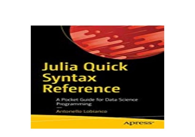 julia for data science pdf