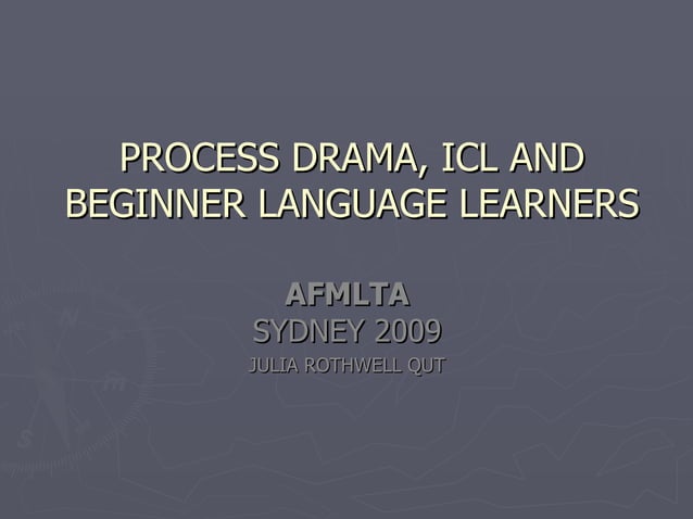 Intercultural language learning: performance and reflection through ...