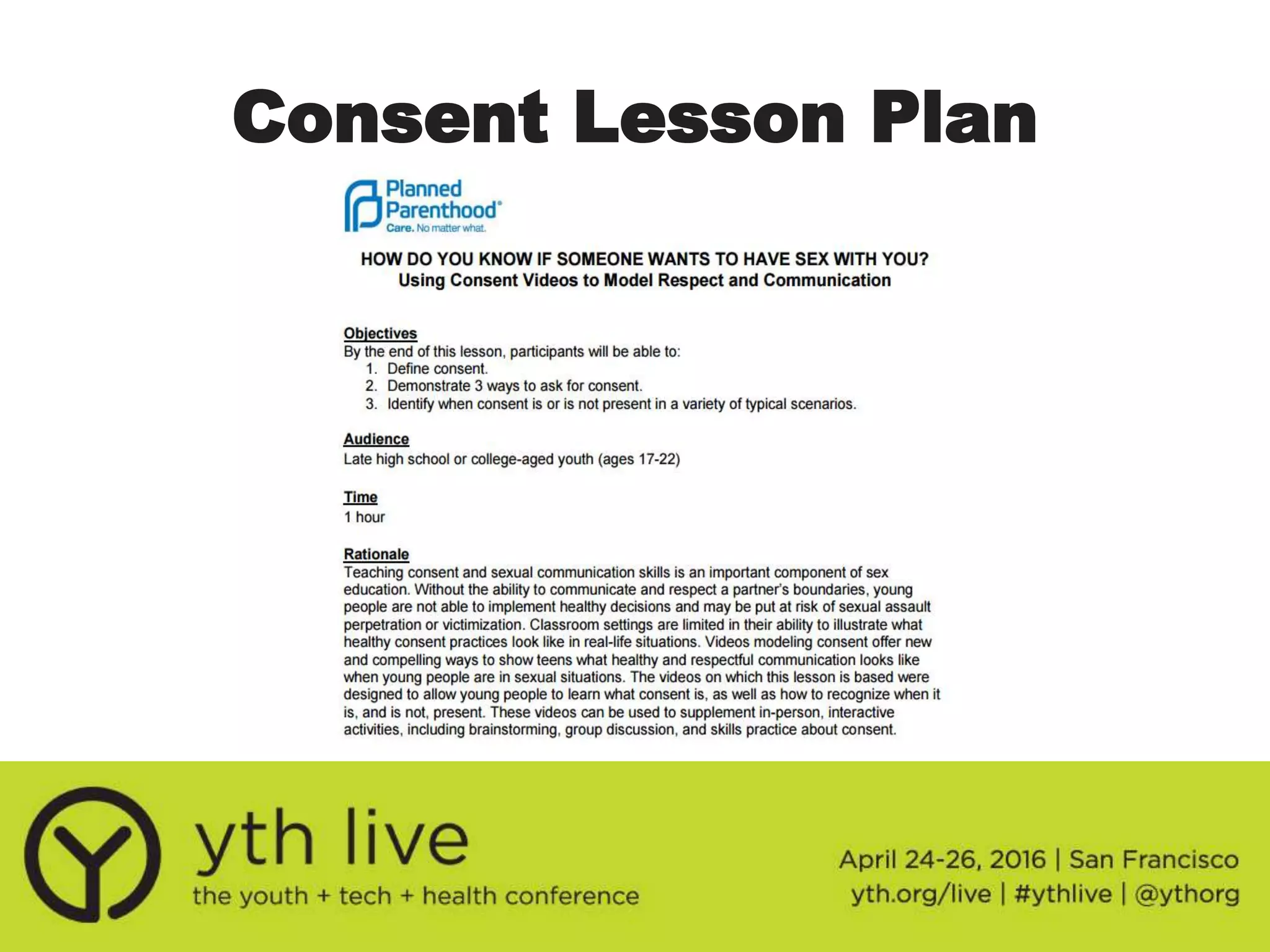 Teaching Consent through Modeling and Skill Building | PPT