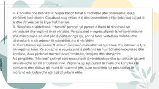 Bised letrare hamleti. William Shakespeare | PPTX