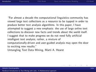 Julia text mining_inmobi | PDF