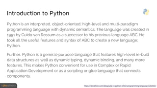 Julia vs Python 2020 | PPT
