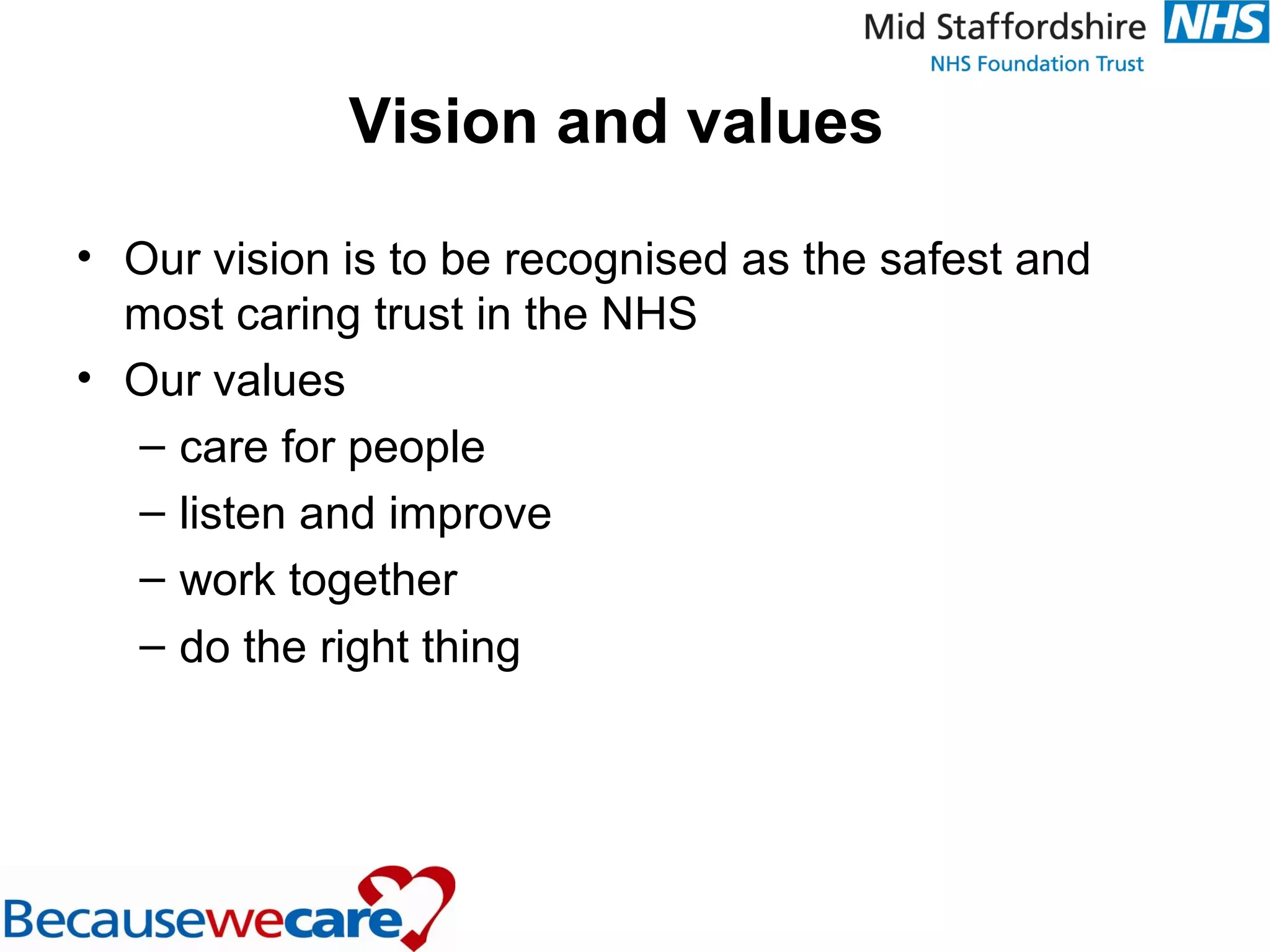 Julie Hendry: Creating a culture to ensure good patient safety, quality ...