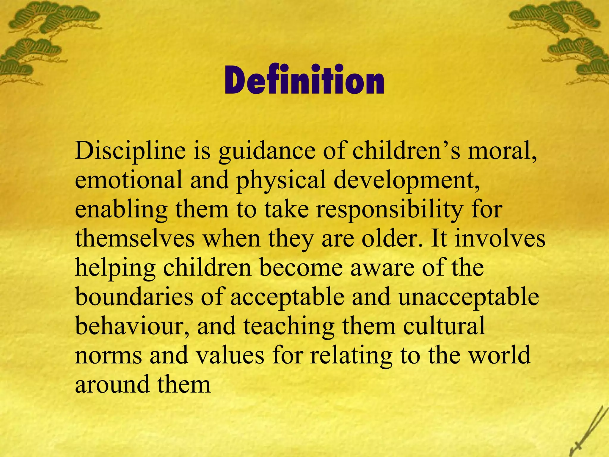 Julie Lawrence Anne Smith - Family Discipline In Context | PPT