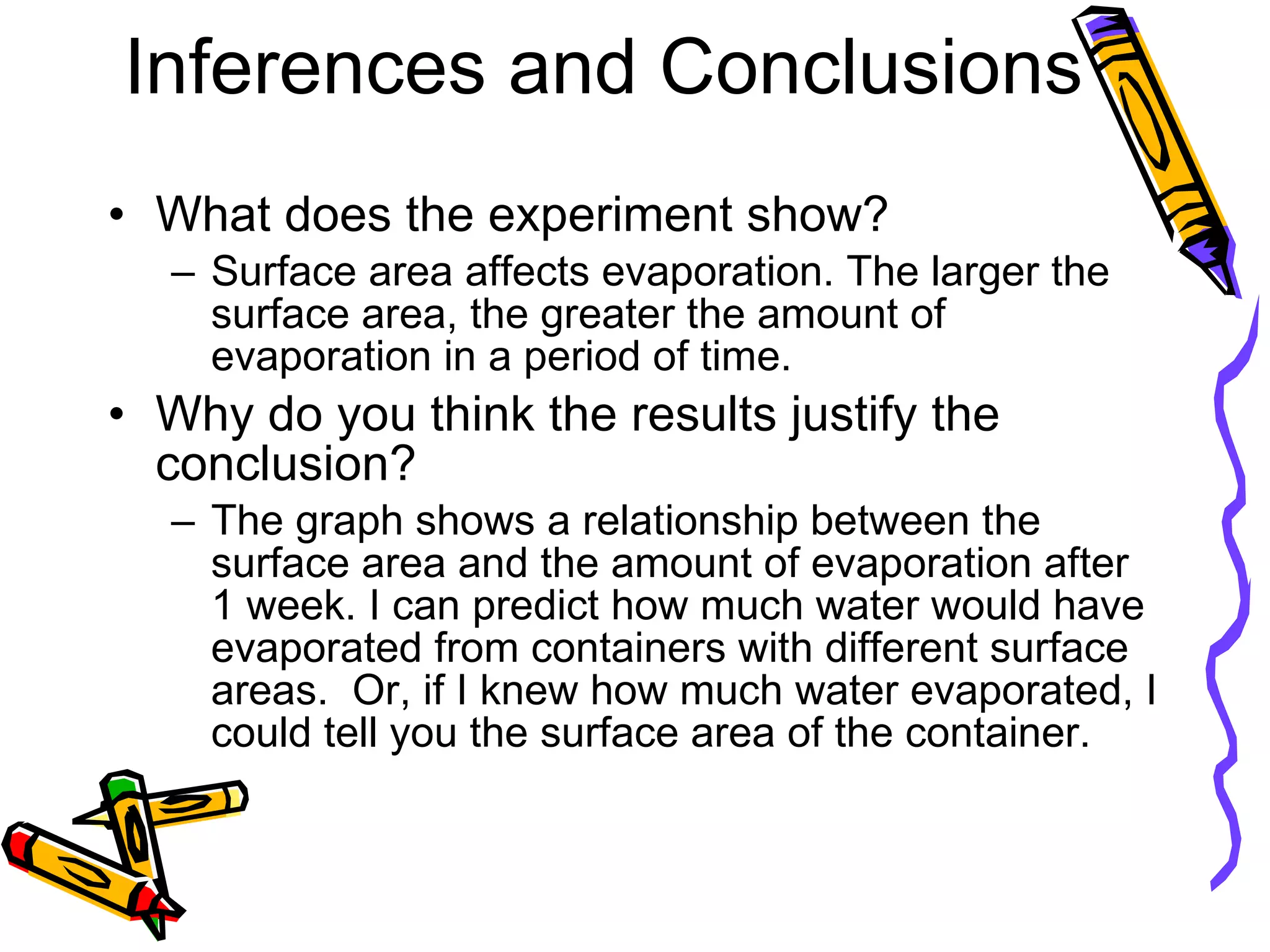 Julie and Art's Surface Area Experiment | PPT