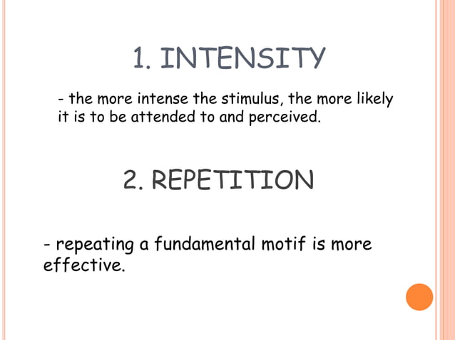 Factors that influence Perception | PPTX