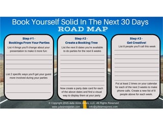 Road Map and Party Booking Card | PDF | Events