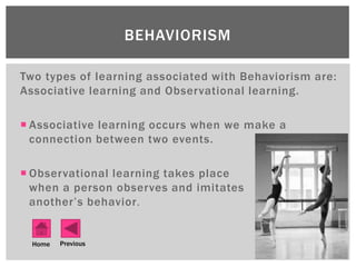Juliebecker behaviorism | PPT