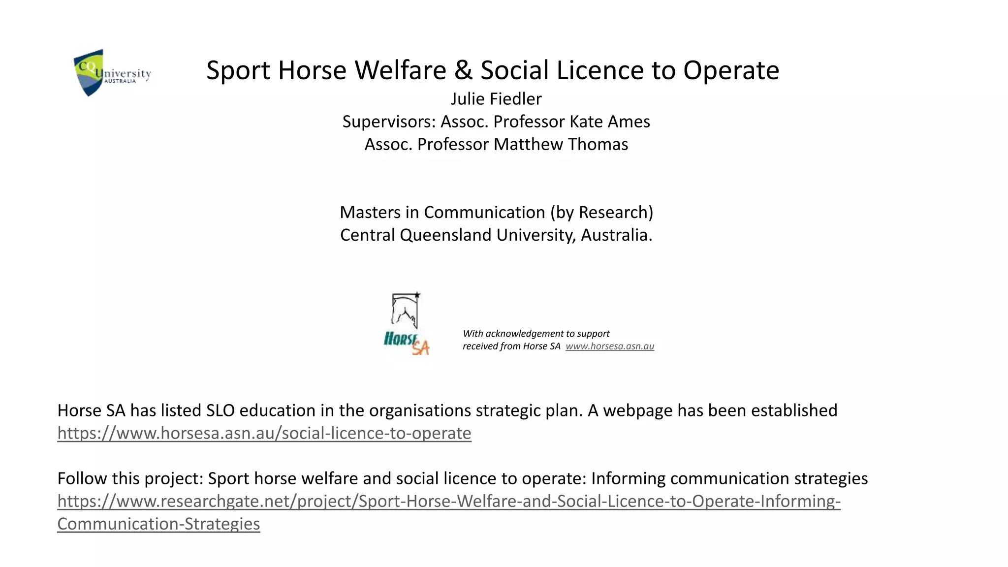 Social Licence to Operate | PPTX