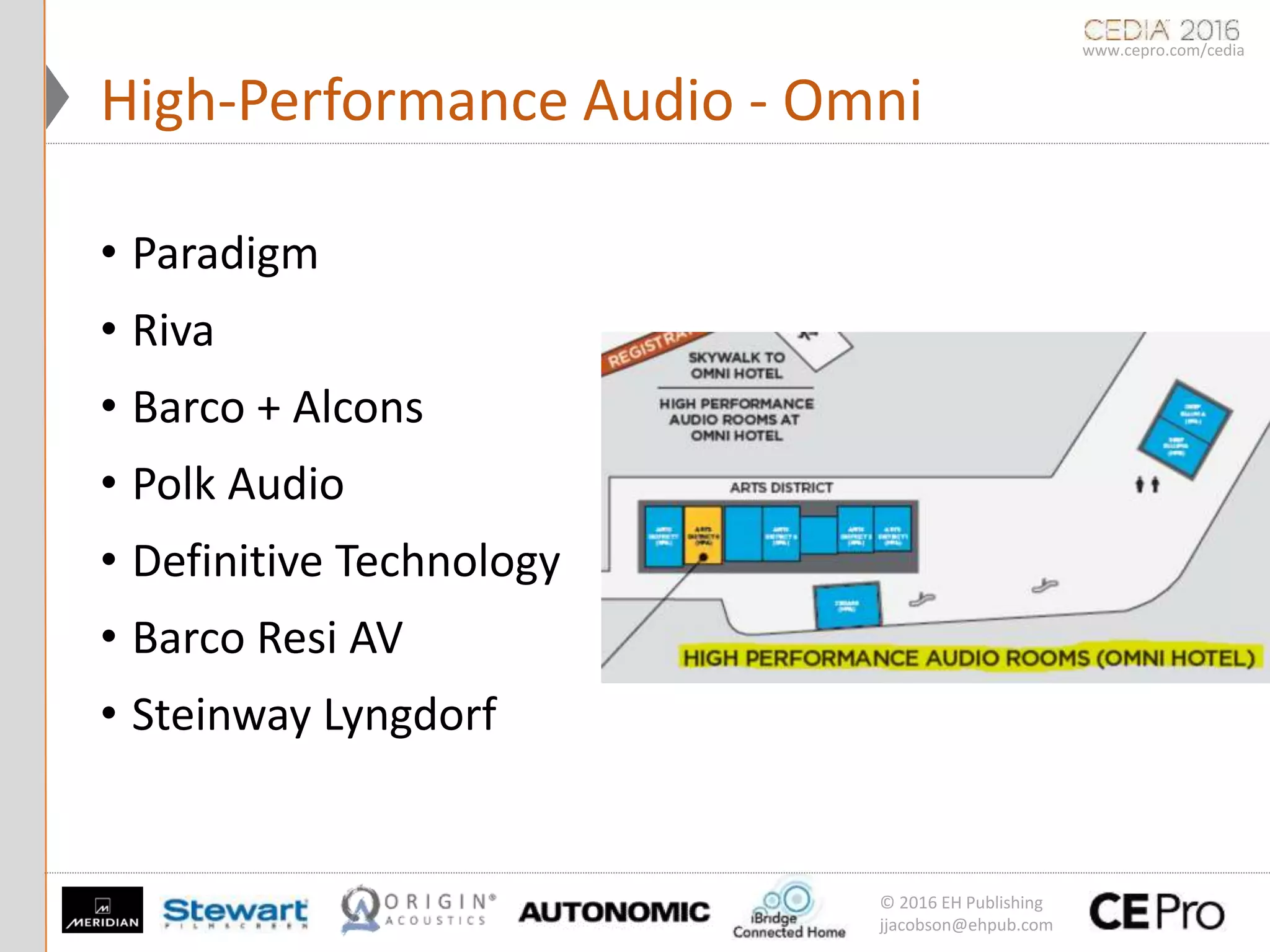 CE Pro's Ultimate CEDIA 2016 Preview with Julie Jacobson | PPT