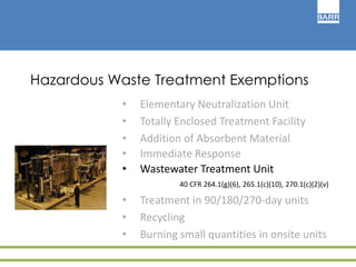 Marks, Julie, Barr Engineering, How to Treat Hazardous Waste Without ...