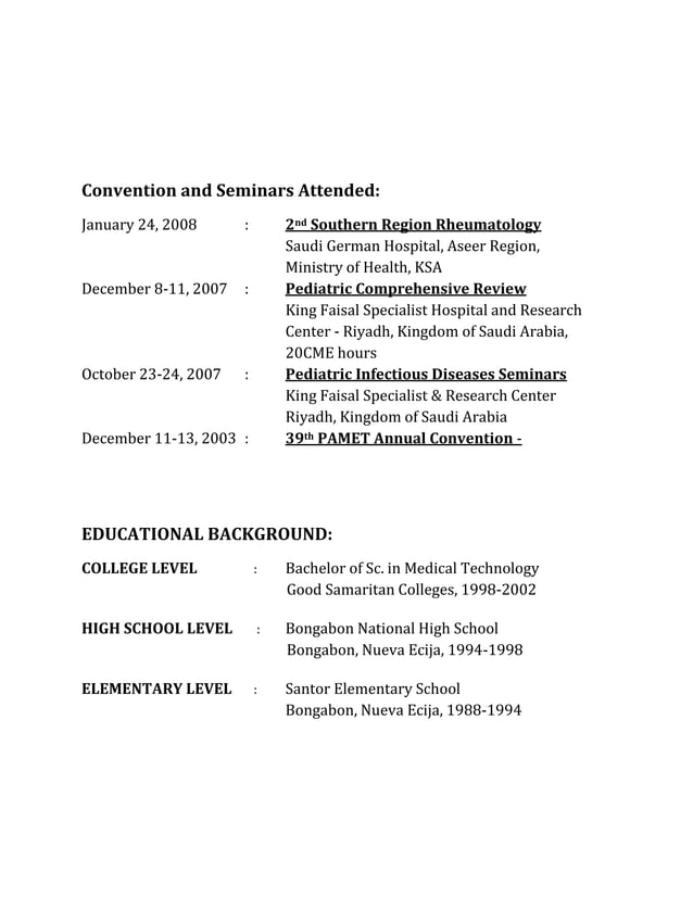 Julie msc samtah updated cvdha.compressed | PDF