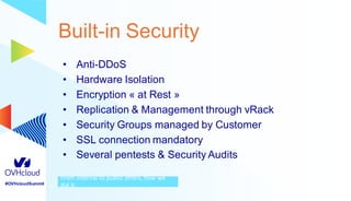 Introducing OVHcloud Enterprise Cloud Databases | PPT