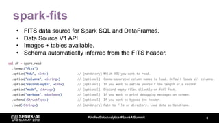 Accelerating Astronomical Discoveries with Apache Spark | PPT