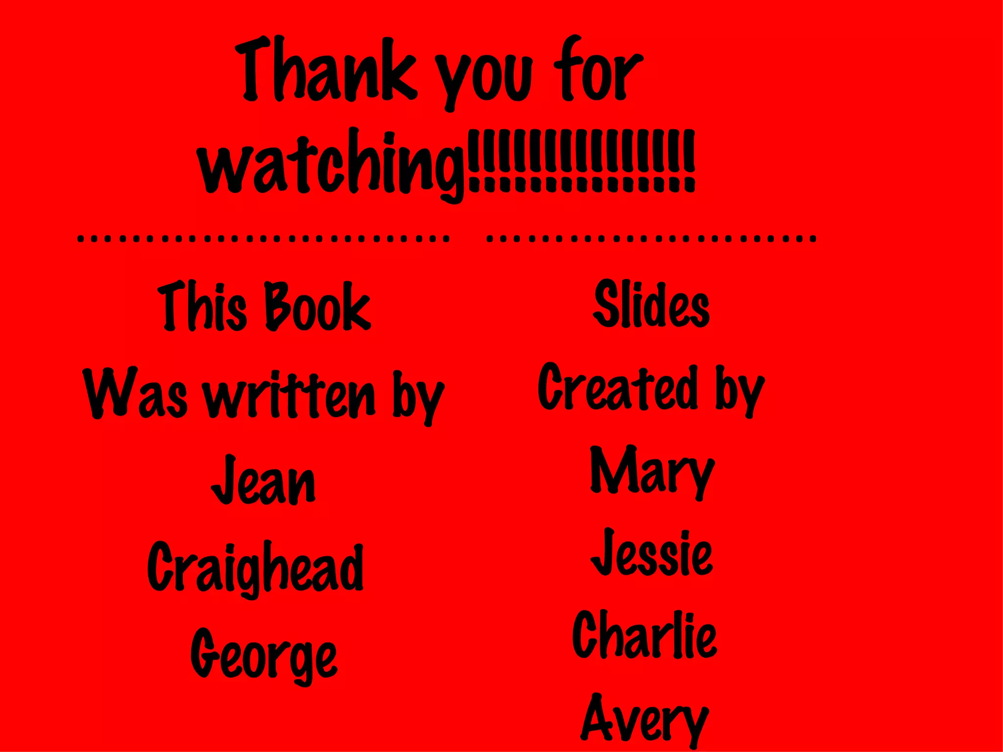Julie of the wolves characters | PPT