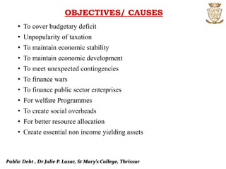 Economics:Public Debt | PPTX