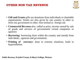 Economics:Public Revenue | PPT