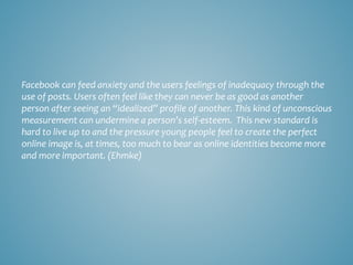 Psychological and long-term effects of social media | PPTX