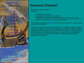 Odysseus, Where Art Thou? | PPT