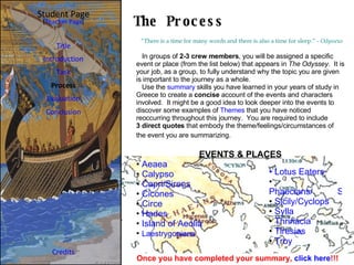 Odysseus, Where Art Thou? | PPT