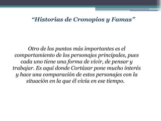 Cuentos Fantásticos - Historia de Cronopios y Famas | ODP