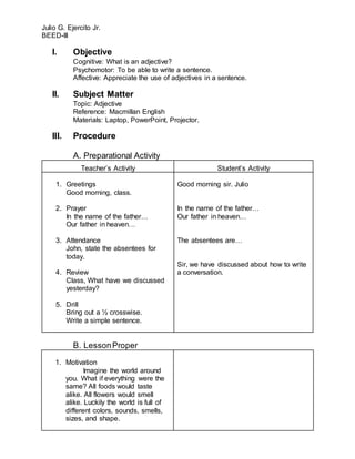 Julio g. (detailed lp about adjectives) | DOCX