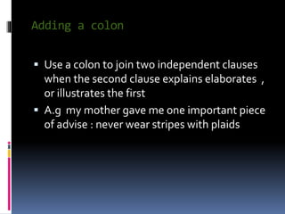 comma splices | PPTX