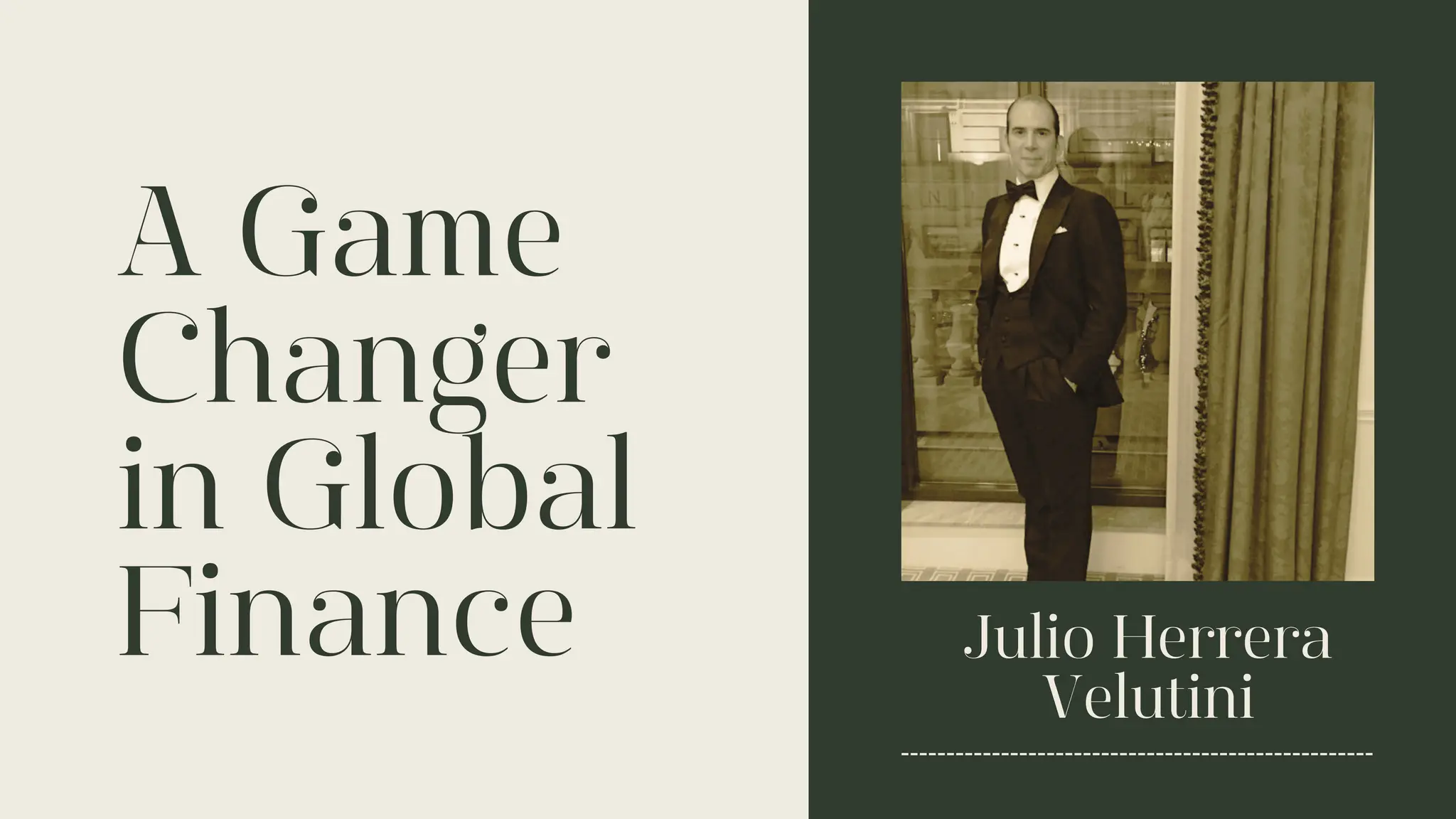 Julio Herrera Velutini The Silent Hero of Global Finance | PDF