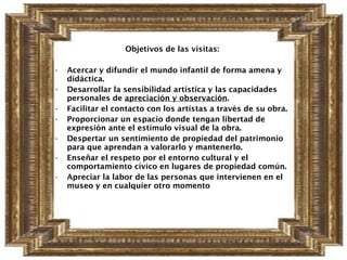 ¡Vamos al museo! | PPT