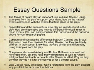 Julius Act 1 sum up summary and activity with answers.ppt