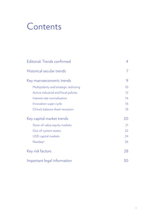 Julius Bar - Secular Outlook 2025 - Economic and investment trends ...