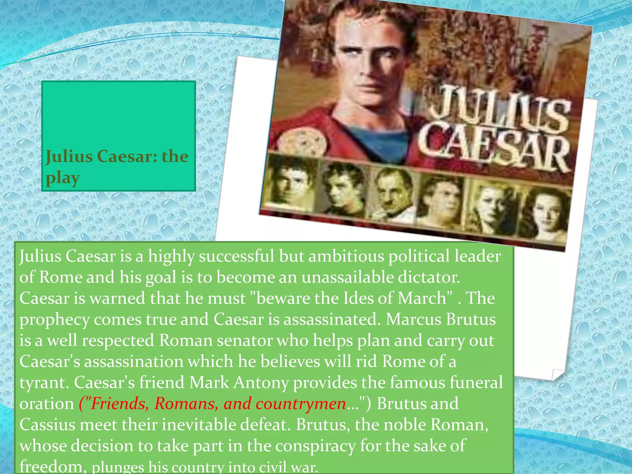 Julius caeasar | PPT