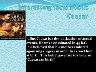 Julius caeasar | PPT