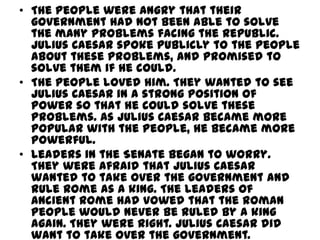 Julius caesar | PPTX
