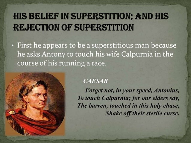 "Julius Caesar Characteristics" | PPTX