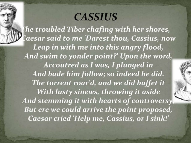 "Julius Caesar Characteristics" | PPTX
