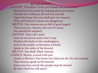 Julius Caesar By William Shakespeare | PPTX