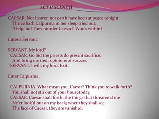 Julius Caesar By William Shakespeare | PPTX