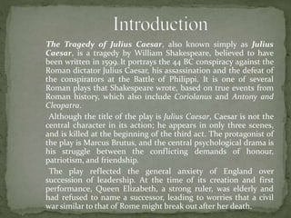 Juliuscaesar | PPTX
