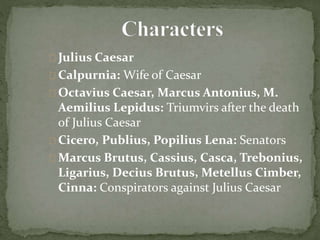 Juliuscaesar | PPTX